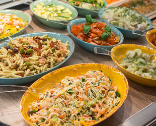 Vitrine-inrichting voor de visspecialist