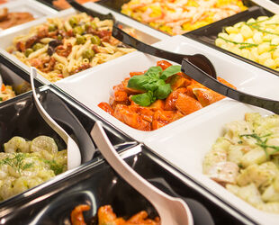 Vitrine-inrichting voor de visspecialist